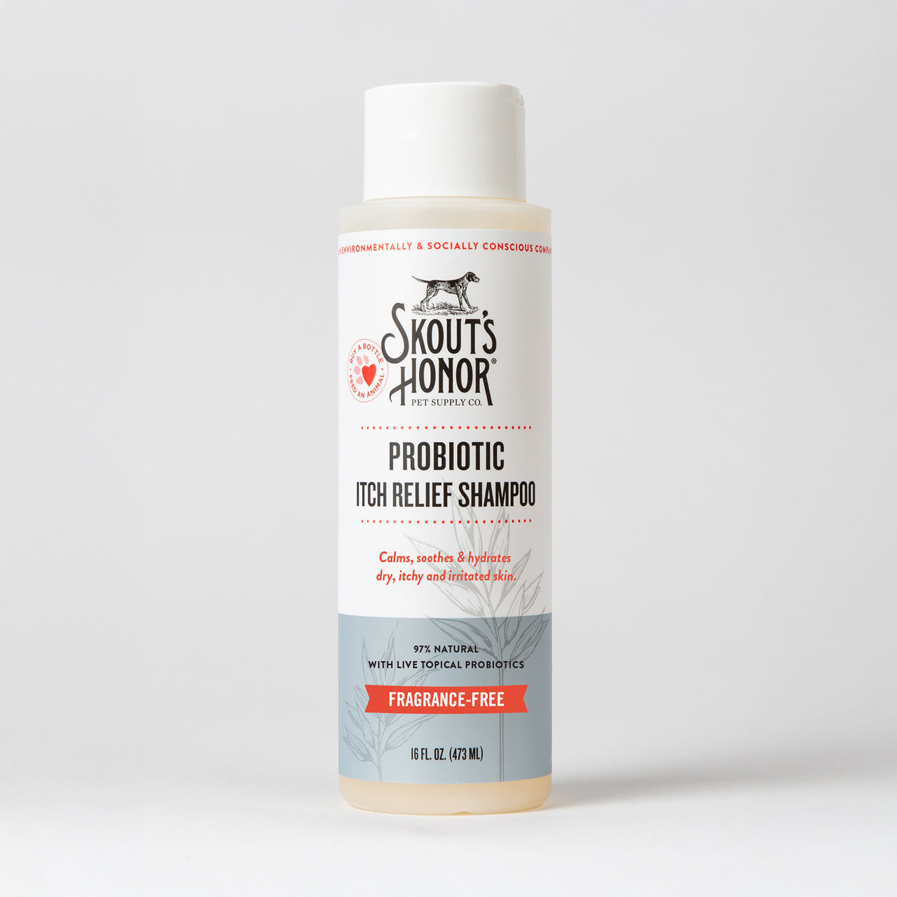 Probiotic Itch Relief Shampoo – Skout's Honor