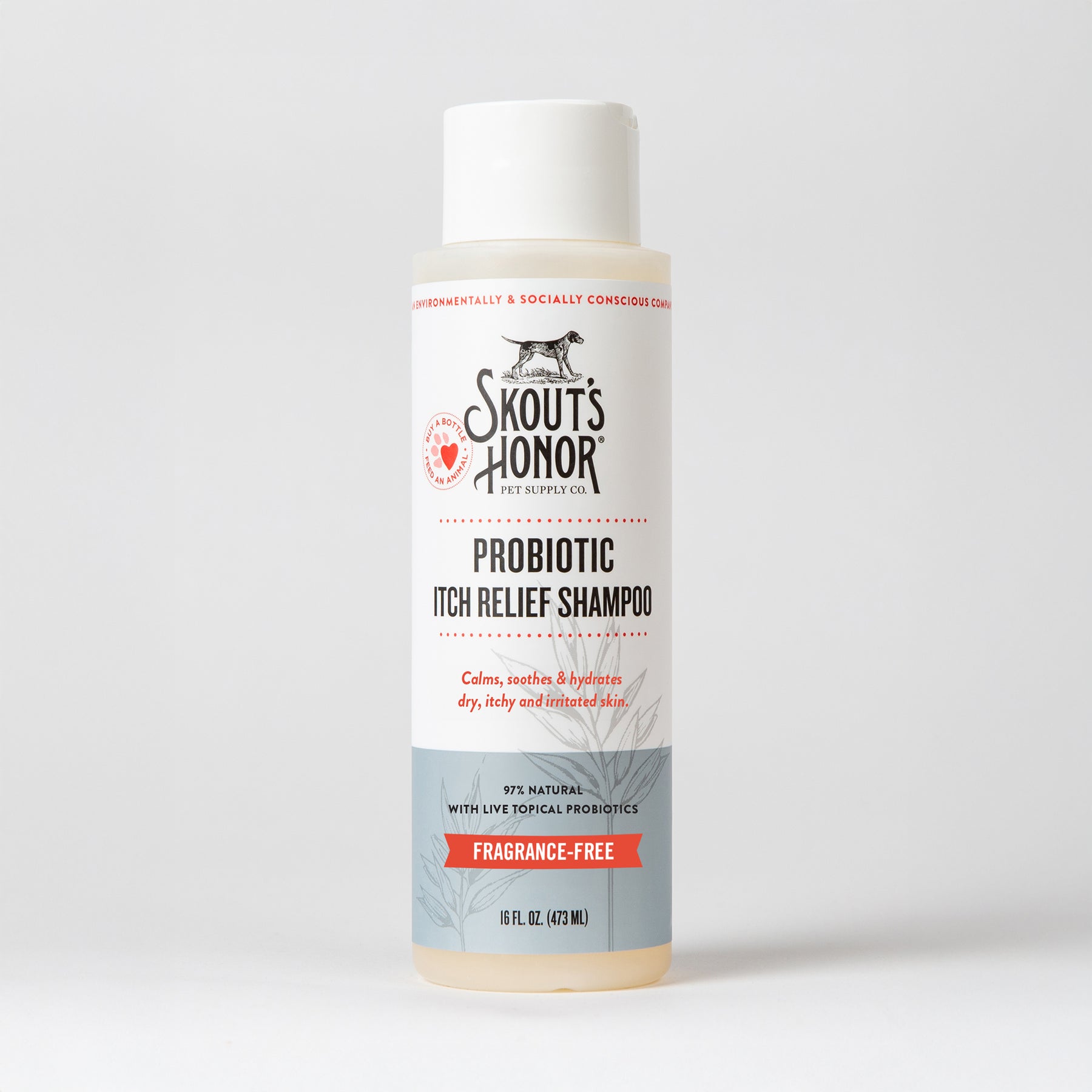 Probiotic Itch Relief Shampoo – Skout's Honor