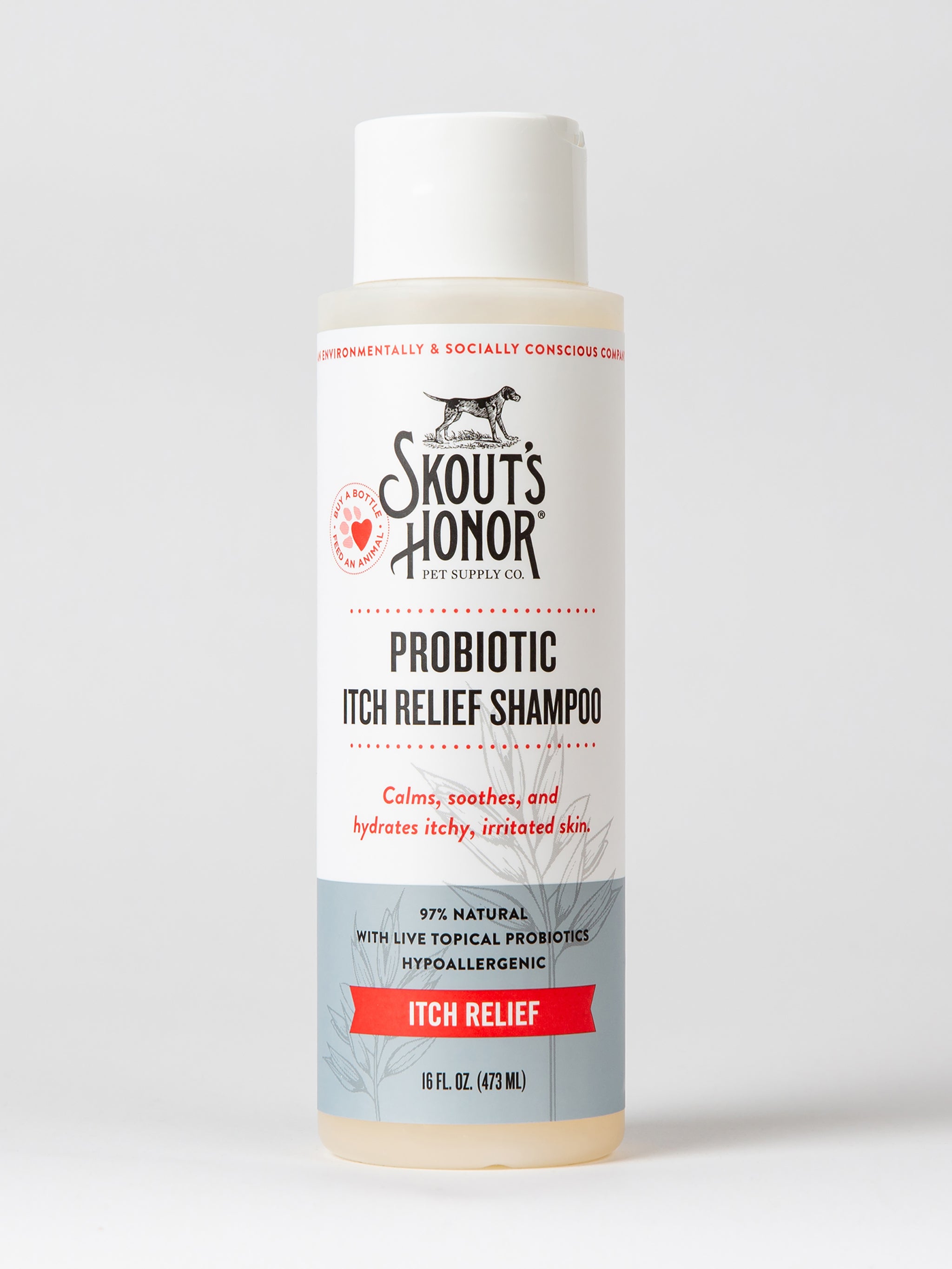 Probiotic Itch Relief Shampoo – Skout's Honor