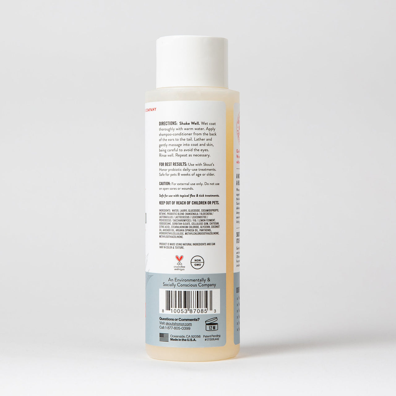 Probiotic Itch Relief Shampoo – Skout's Honor