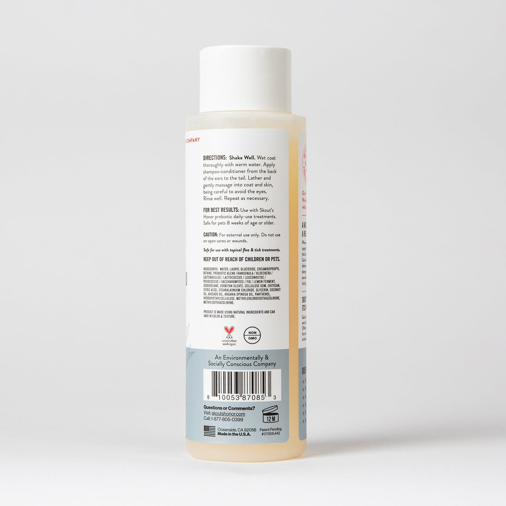 Probiotic Itch Relief Shampoo – Skout's Honor