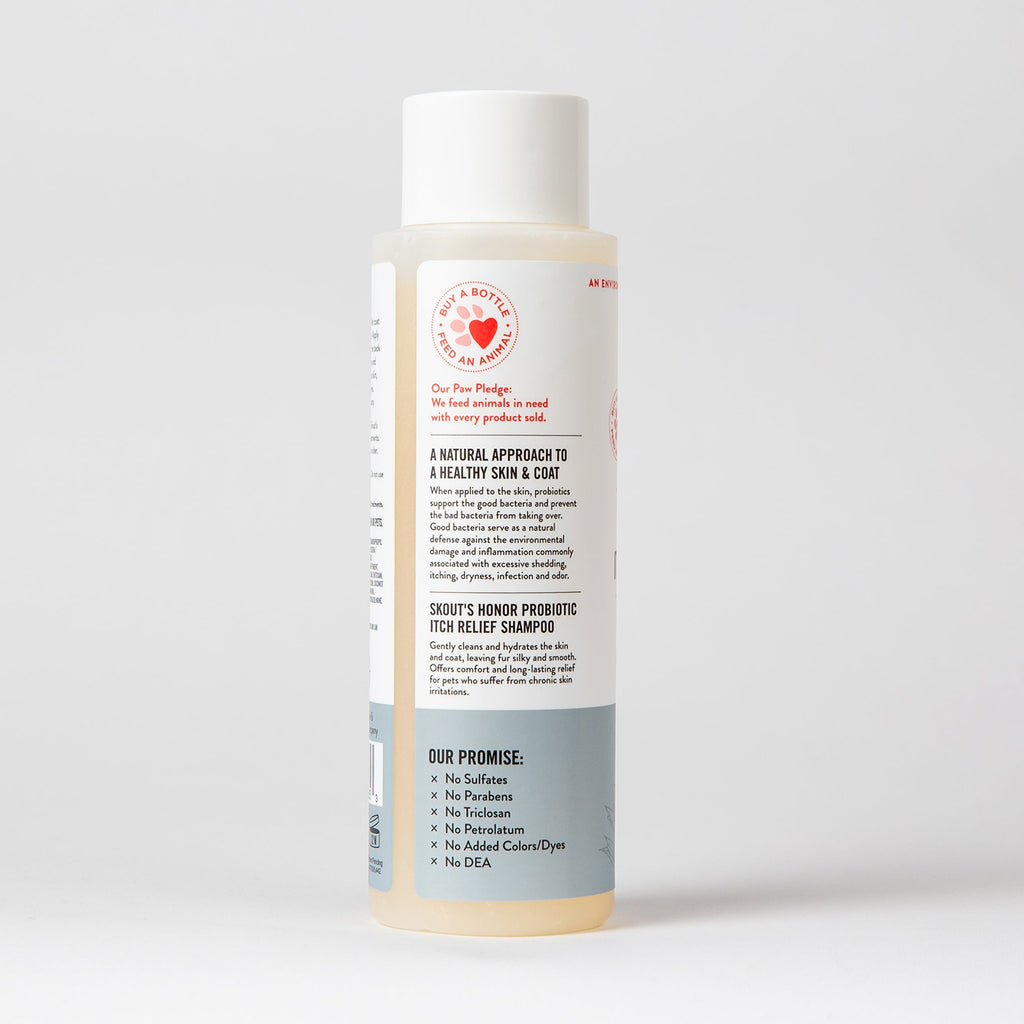 Probiotic Itch Relief Shampoo – Skout's Honor