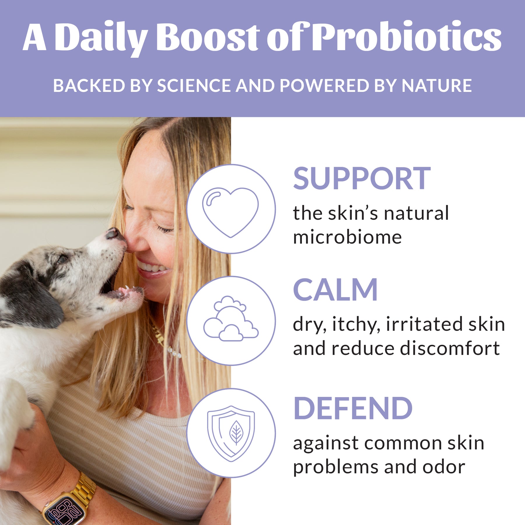 Skout's Honor Probiotic Paw Spray for Dogs & Cats