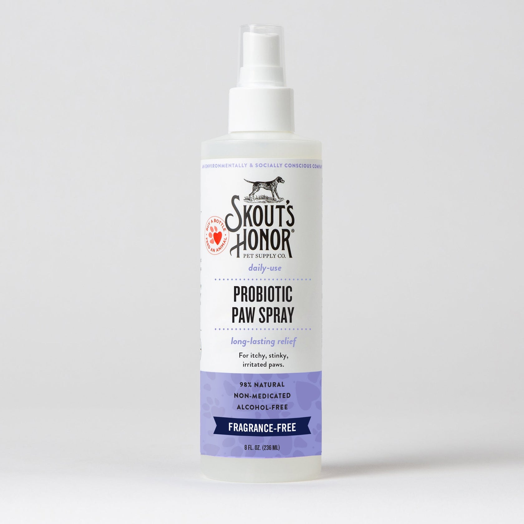 Skout's Honor Probiotic Paw Spray for Dogs & Cats