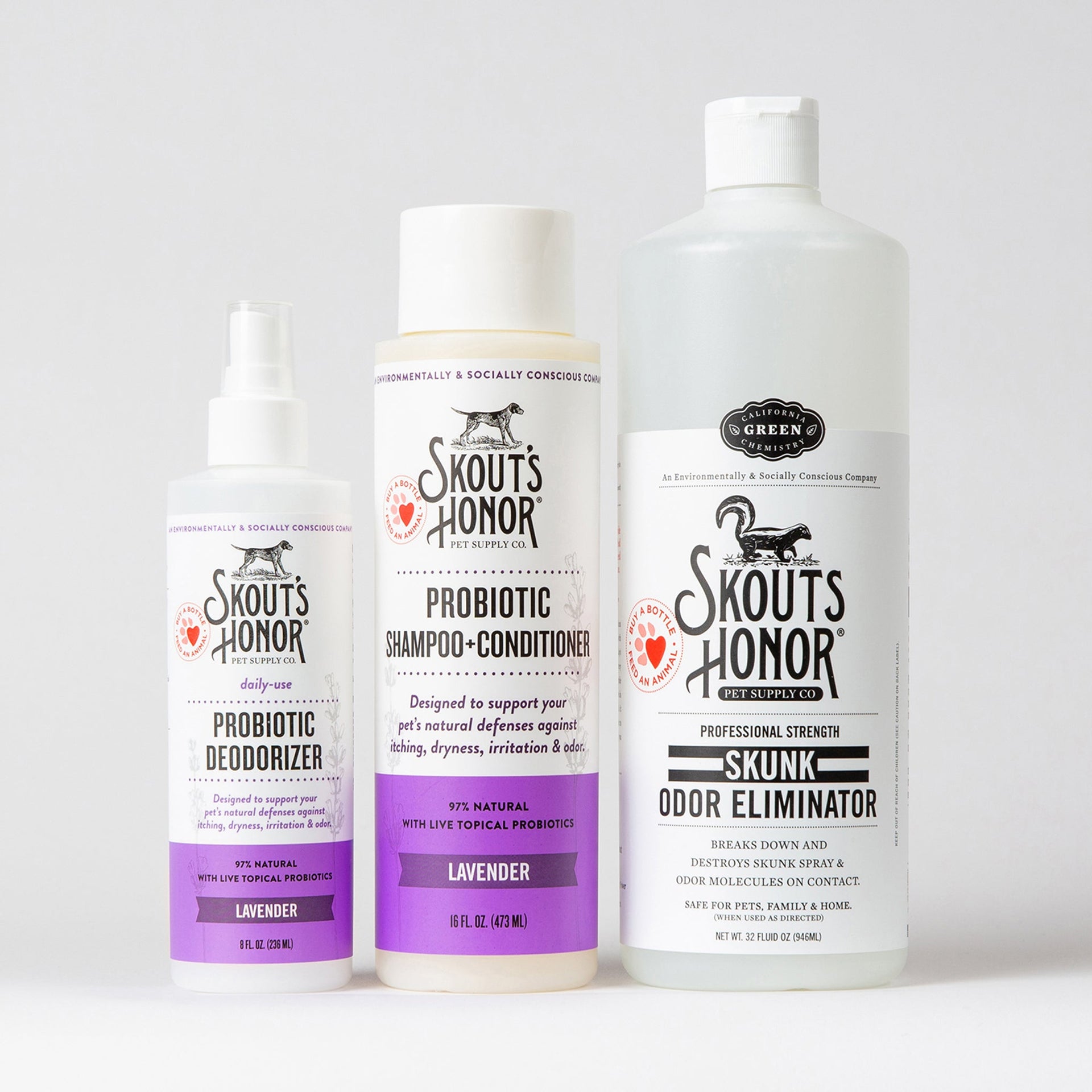 Skunk Smell Removal Kit For Dogs & Cats | Skout's Honor