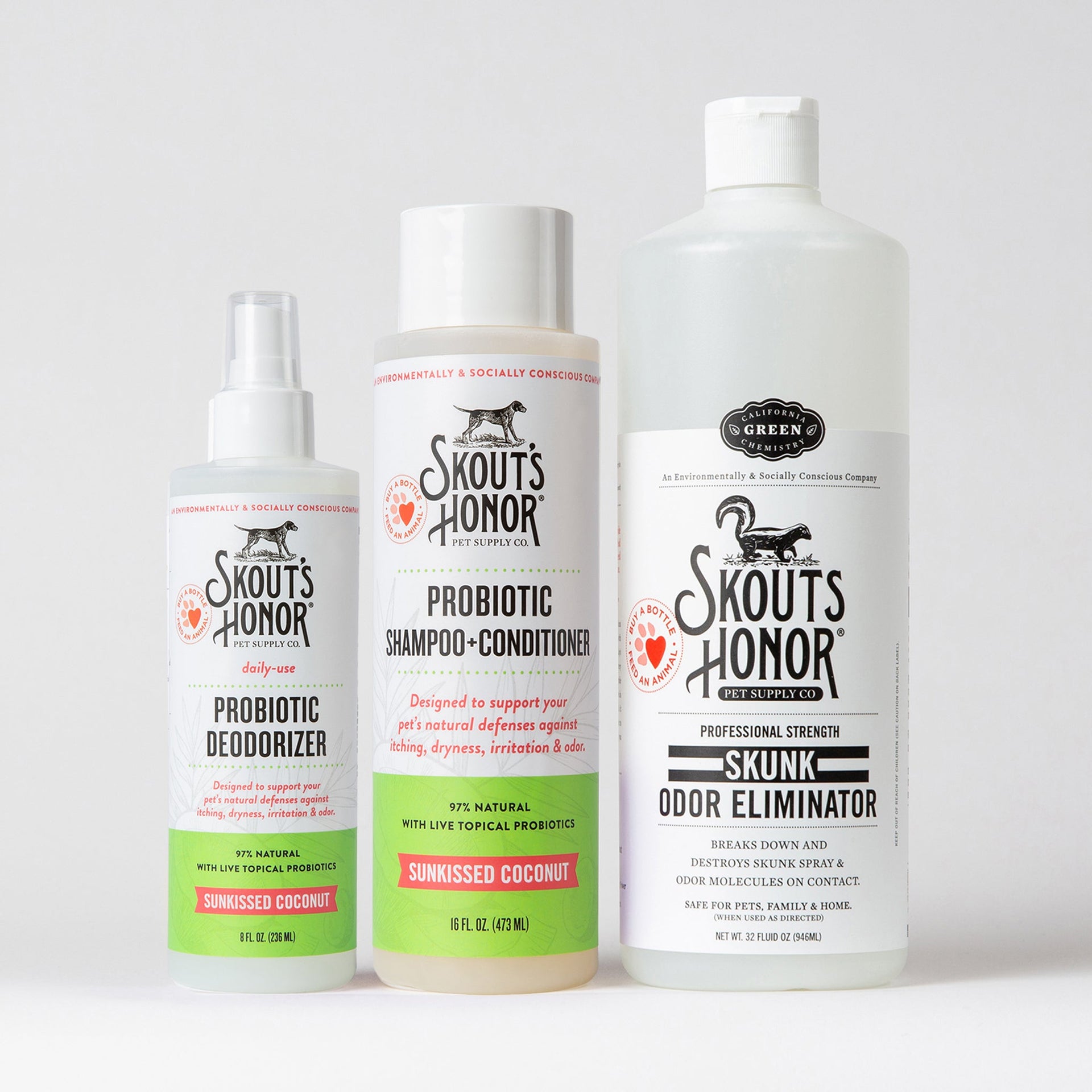 Skunk Smell Removal Kit For Dogs & Cats | Skout's Honor