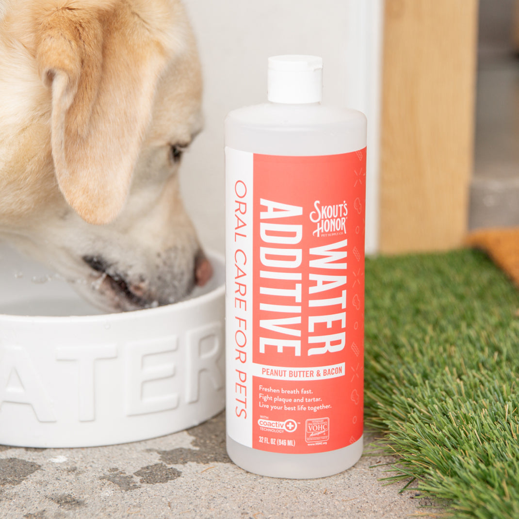 Oral Care Water Additive: Peanut Butter & Bacon 32oz | Skout's Honor