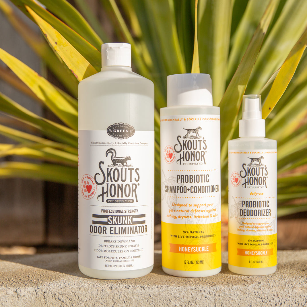 Skunk Smell Removal Kit For Dogs & Cats | Skout's Honor